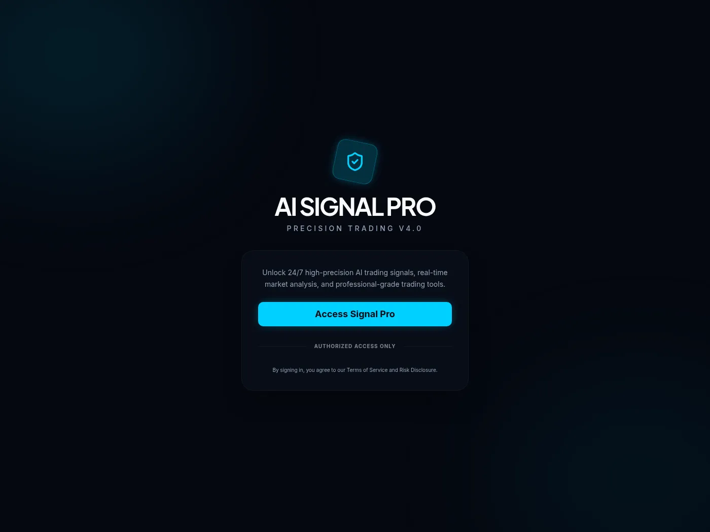 AI Signal Pro Web