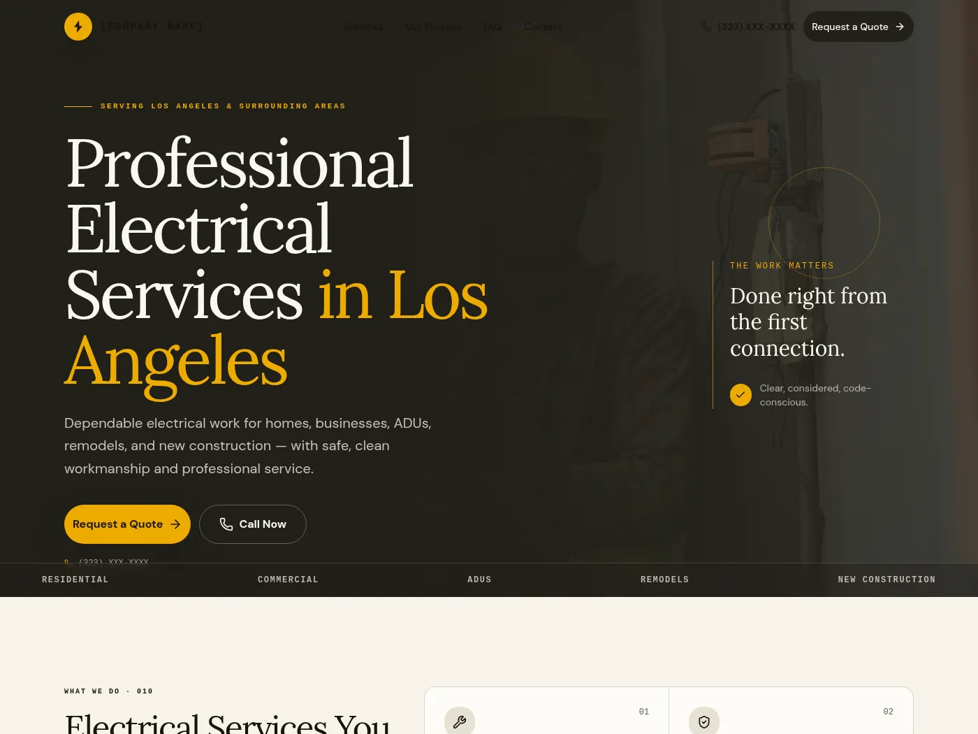 LA Power Pro Website