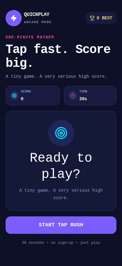 QuickPlay Arcade