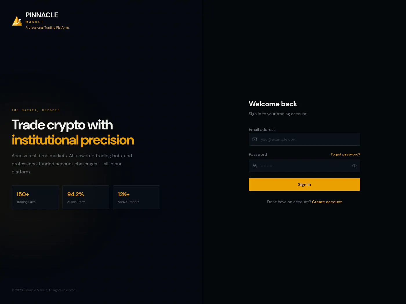Pinnacle AI Bot Dashboard