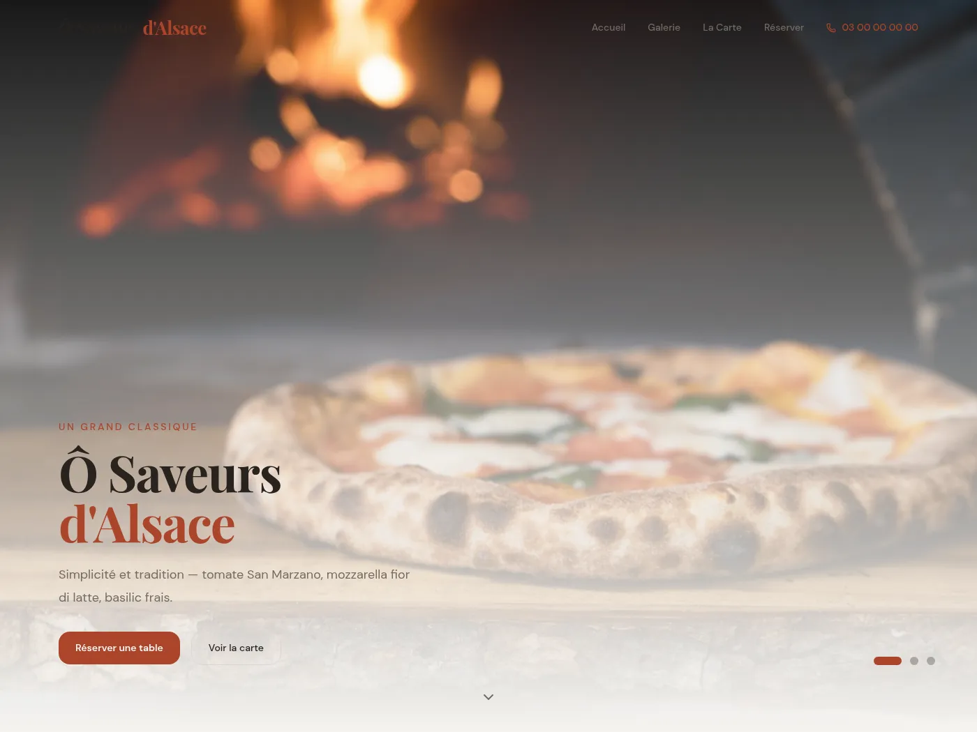 Ô Saveurs Portfolio