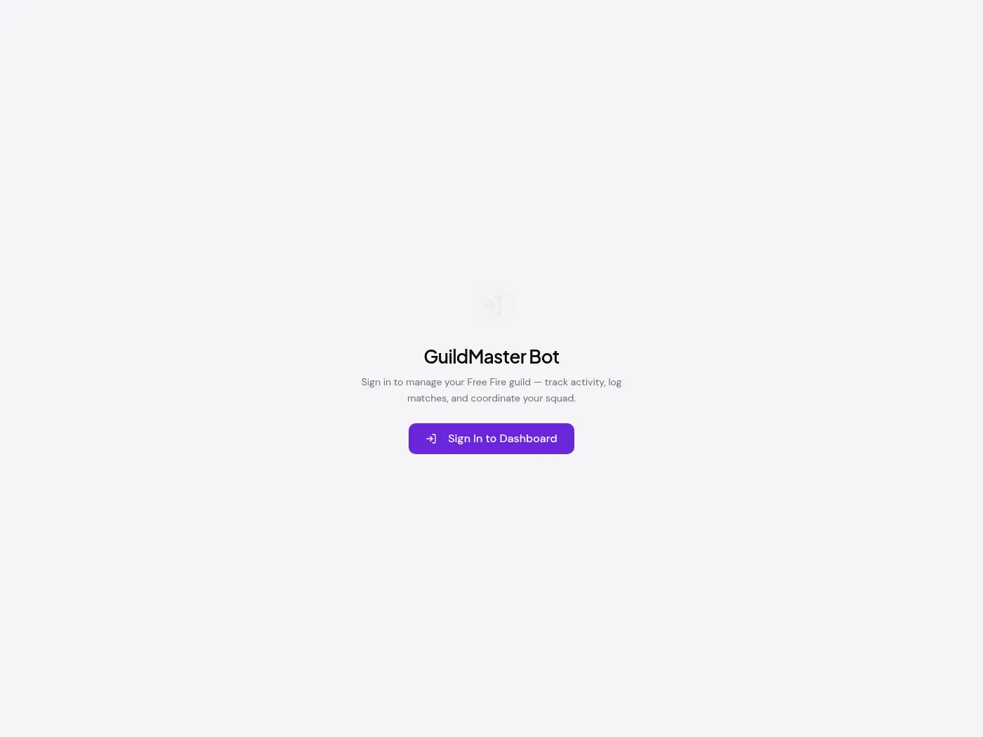 GuildMaster Bot