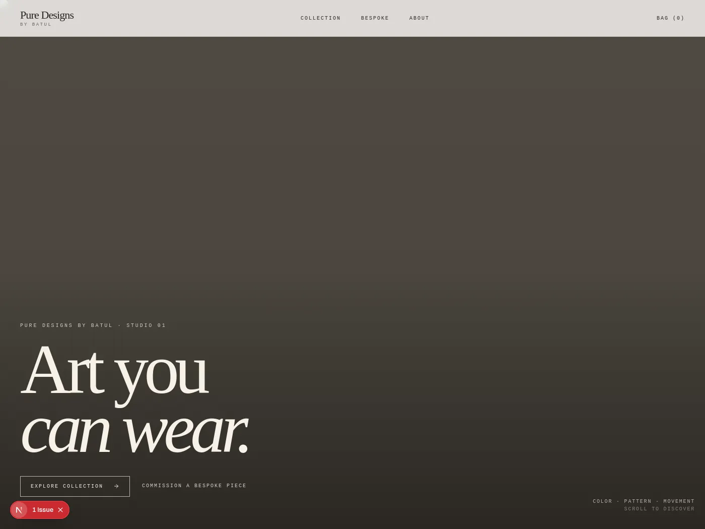 Pure Designs Redesign