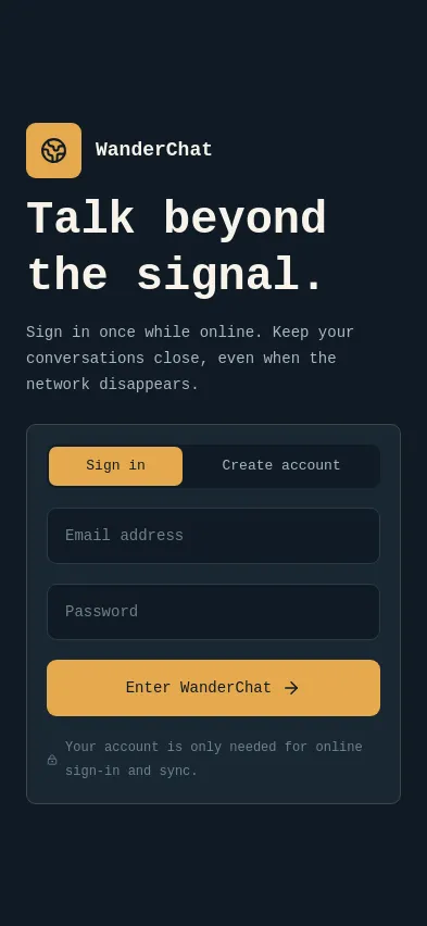Global Offline Chat