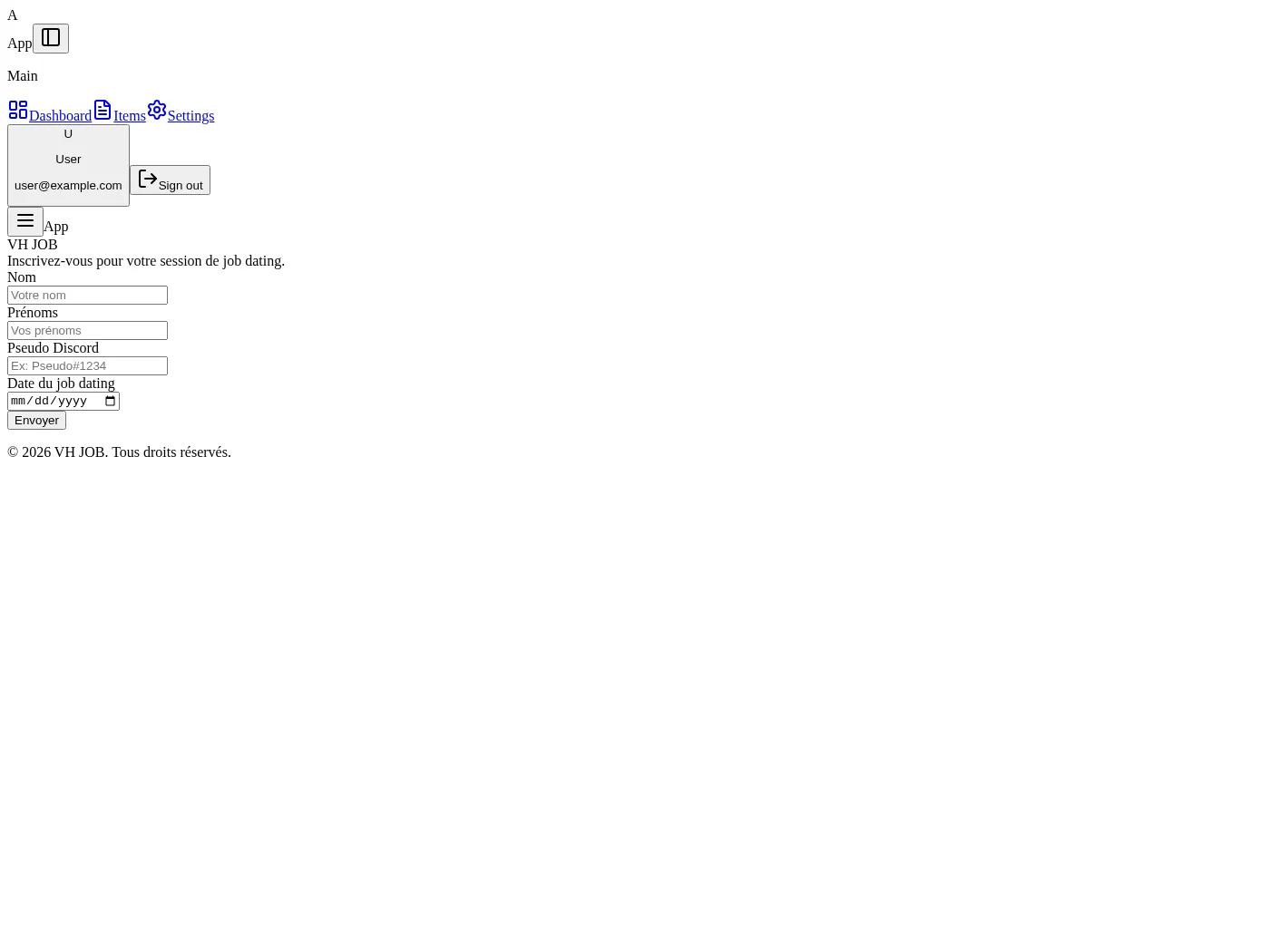 VH JOB App