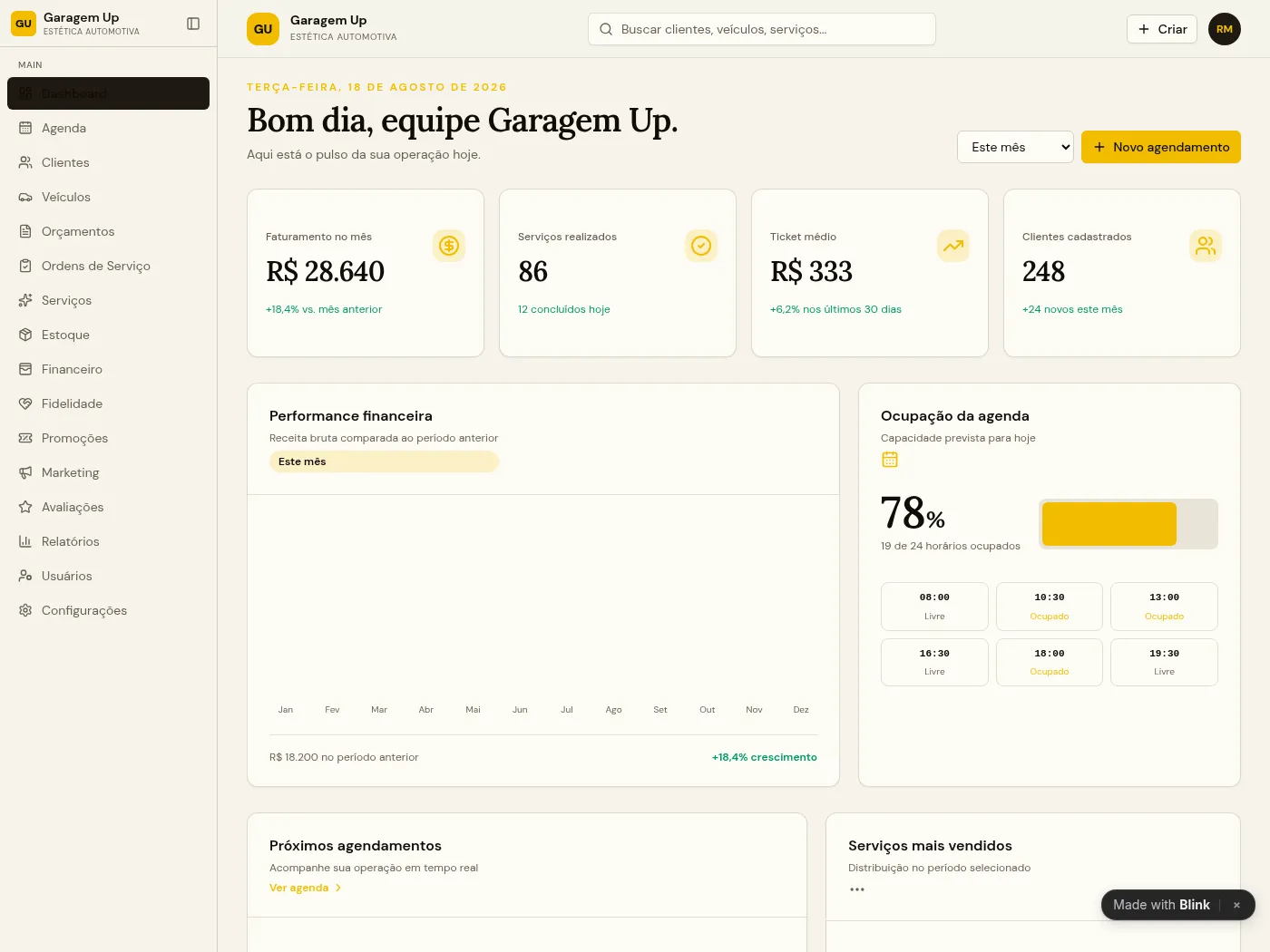 Garagem Up Pro Manager