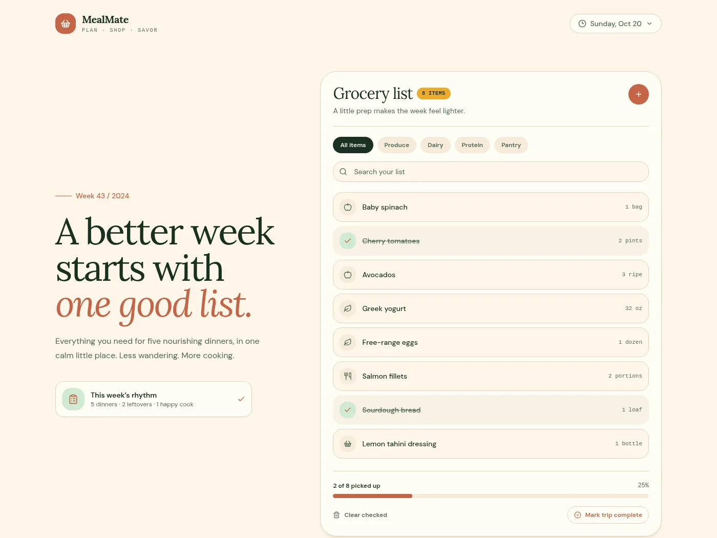 MealMate Planner