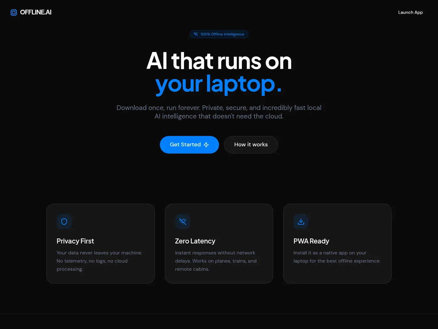 Offline Utility App