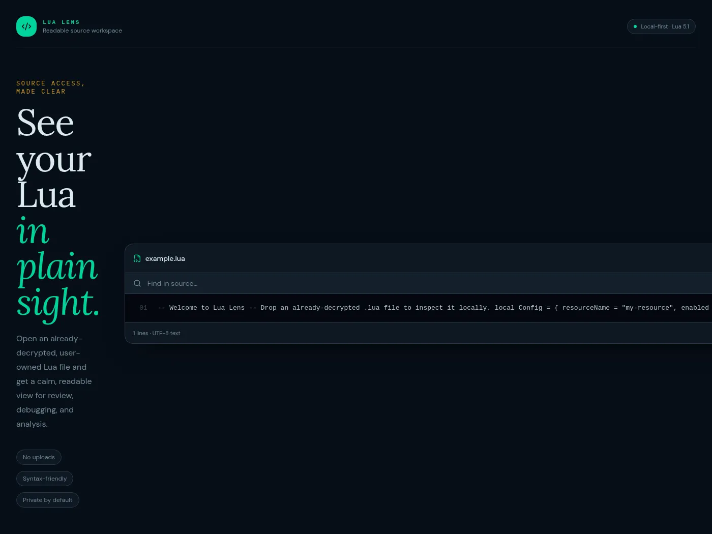 FXAP Lua Decryptor