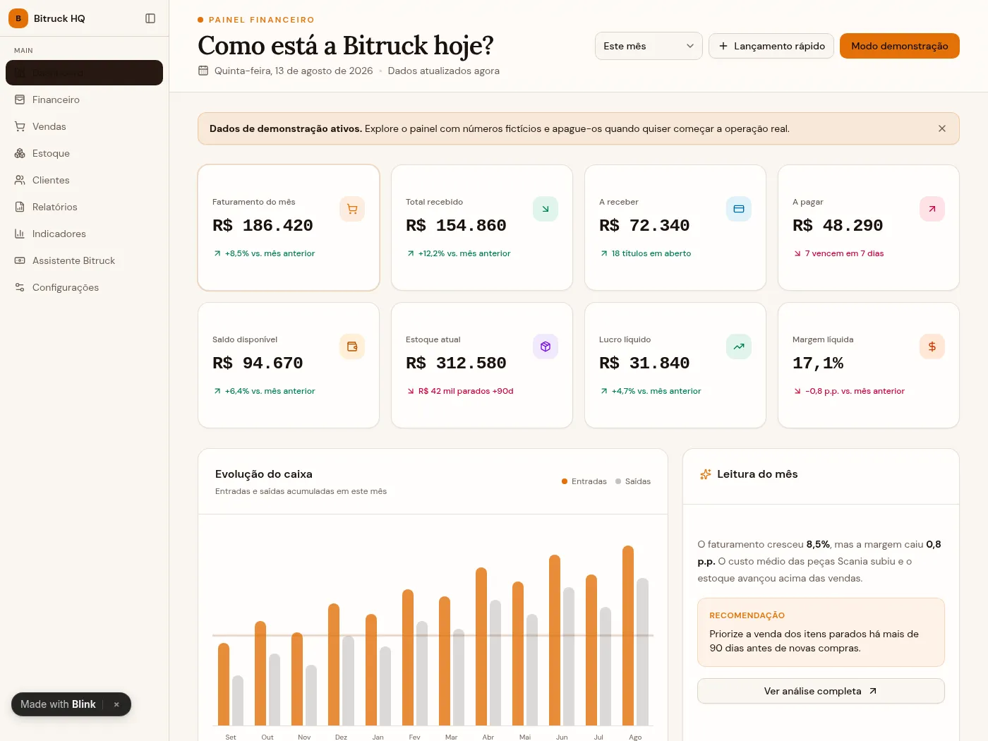 Bitruck Financial HQ
