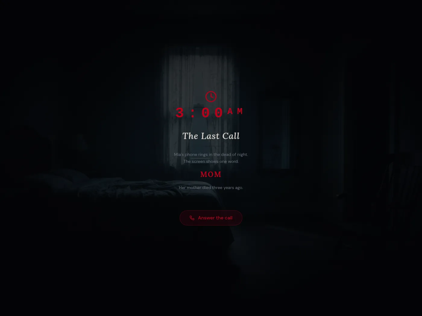 Haunted Call Simulator