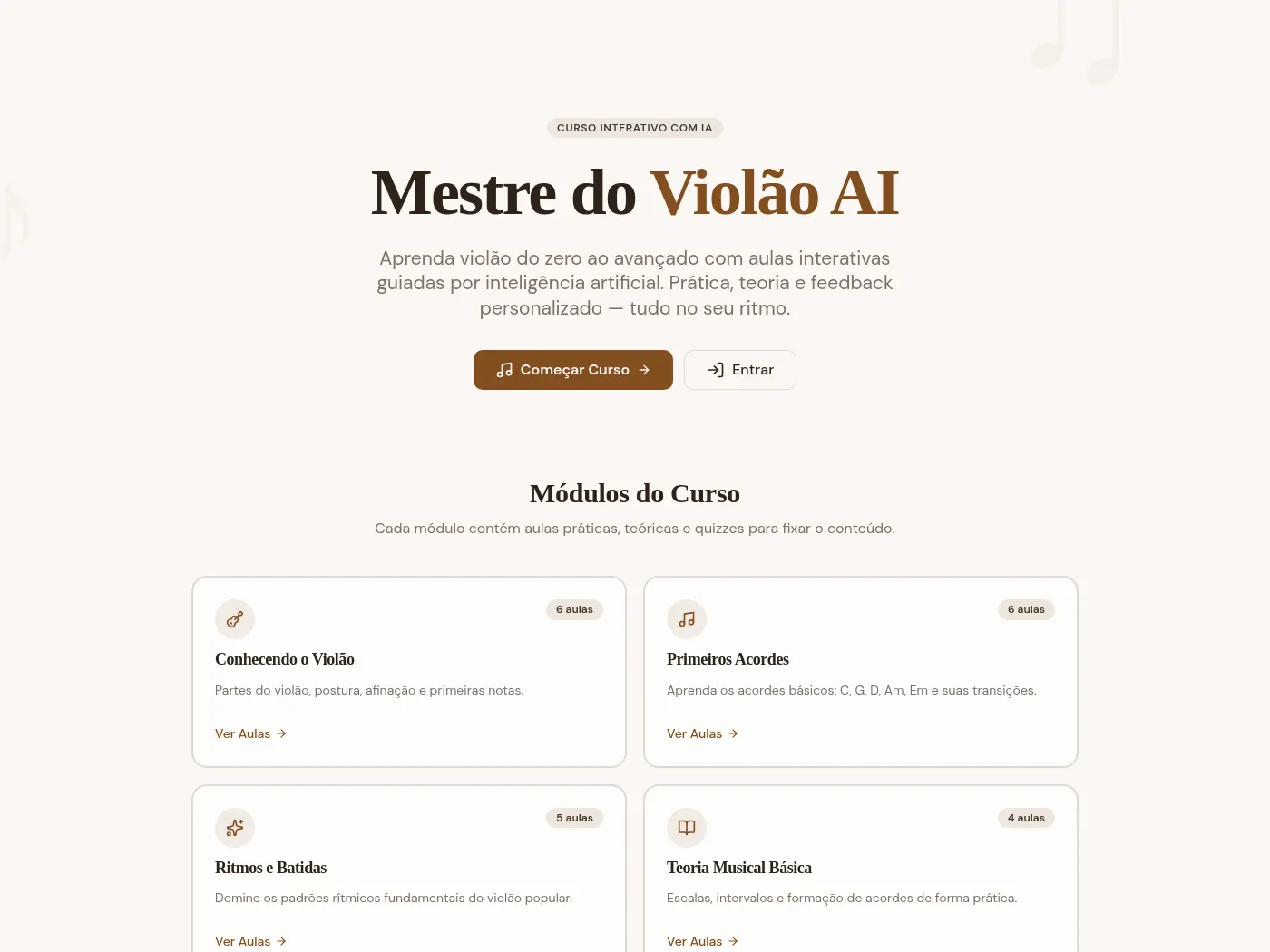 Mestre do Violão AI