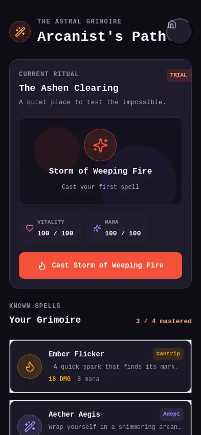 Wizard Spellcaster Game