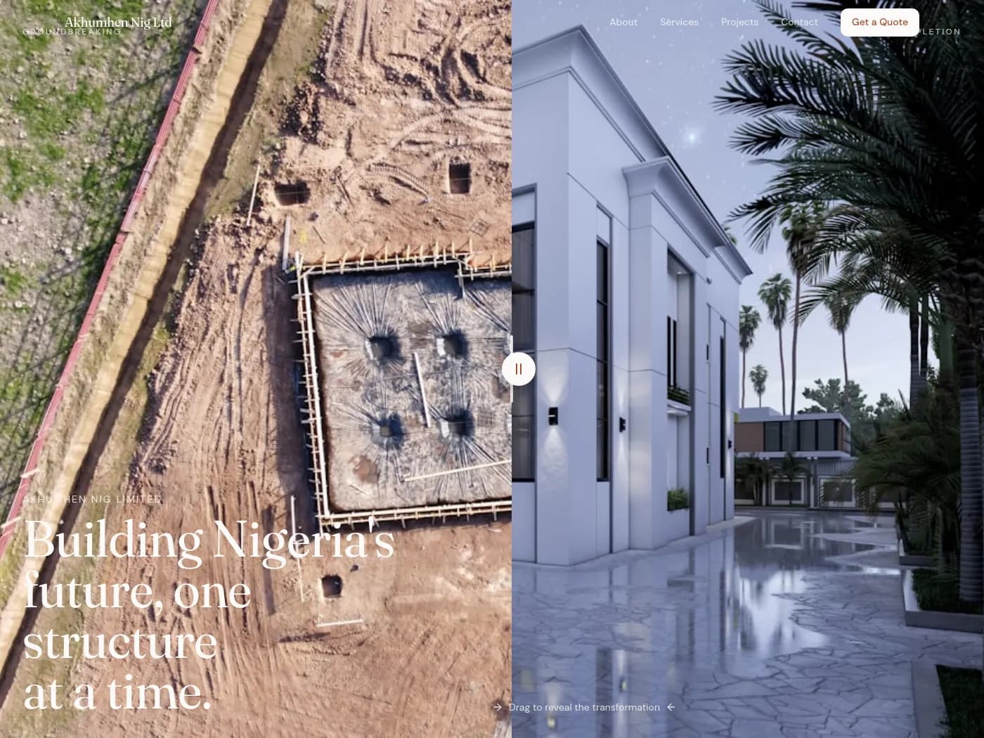 Akhumhen Nig Ltd Website