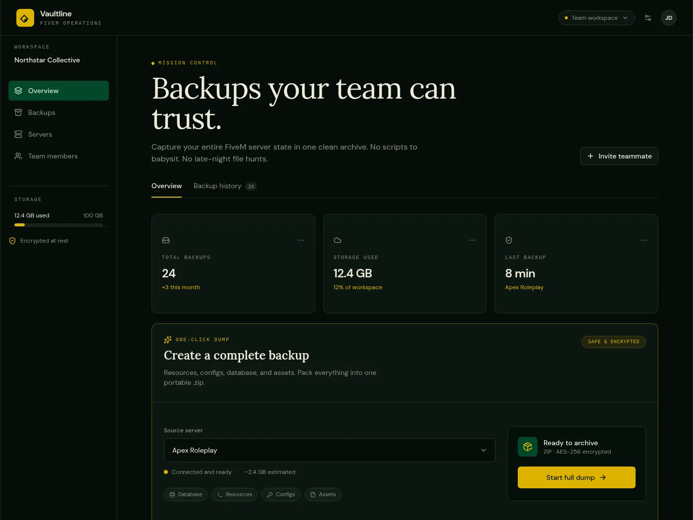 FiveM Server Dump Tool