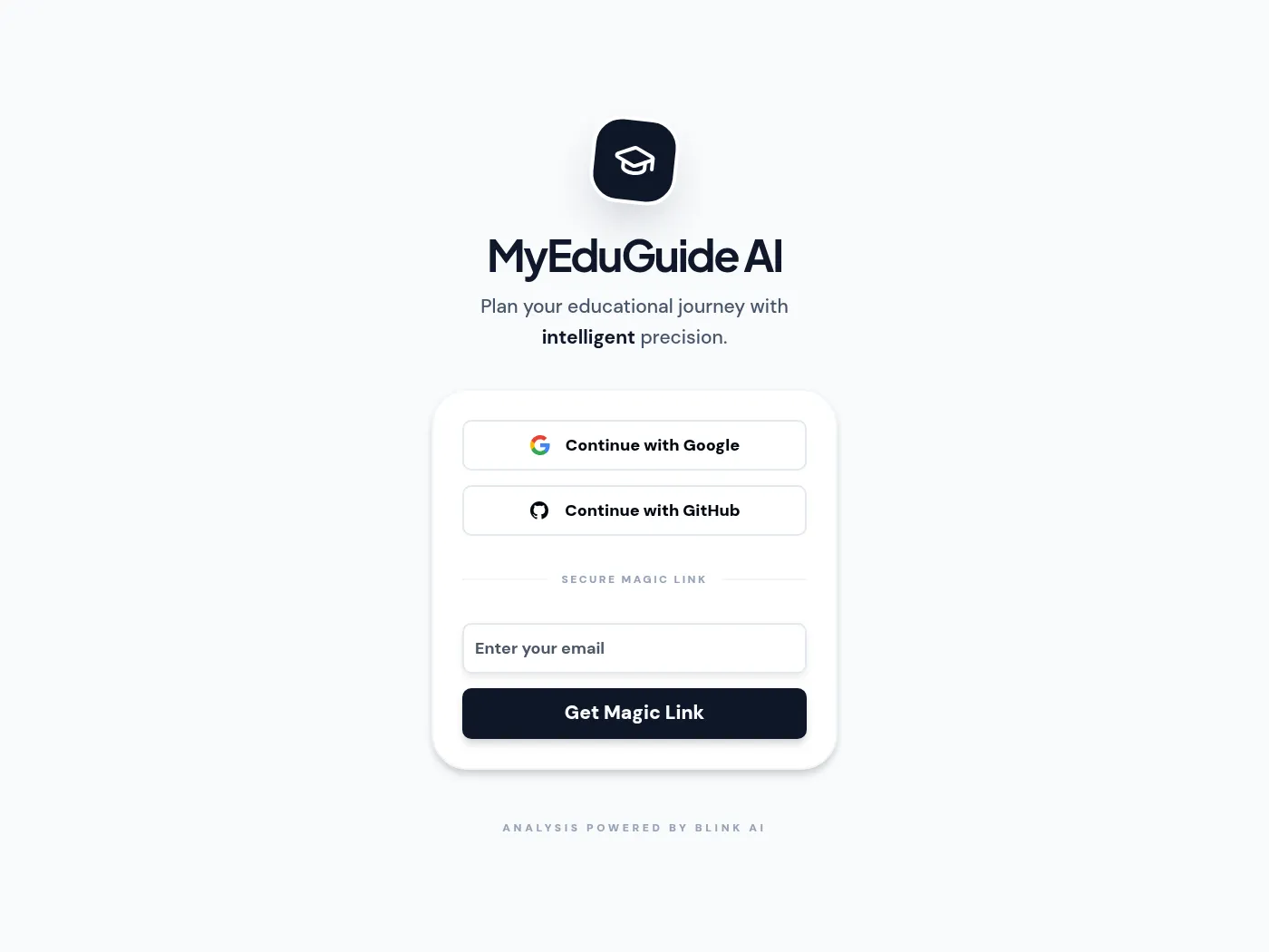 MyEduGuide AI Platform