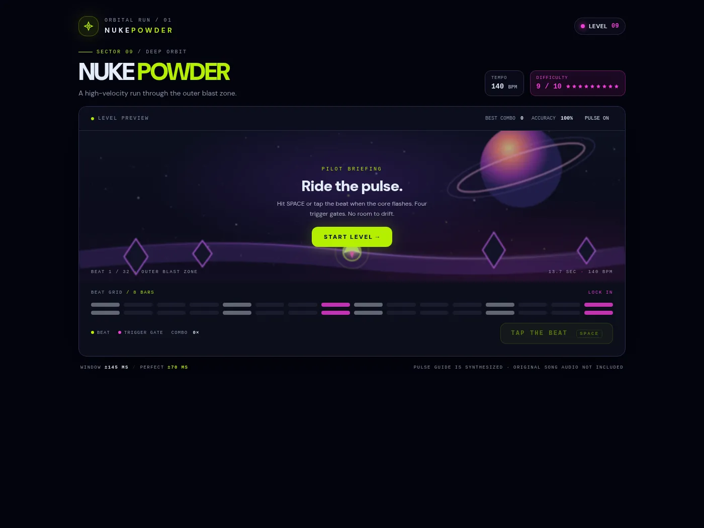 Nuke Powder Rhythm Level