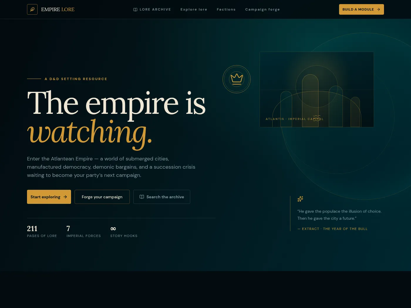Empire Lore Hub