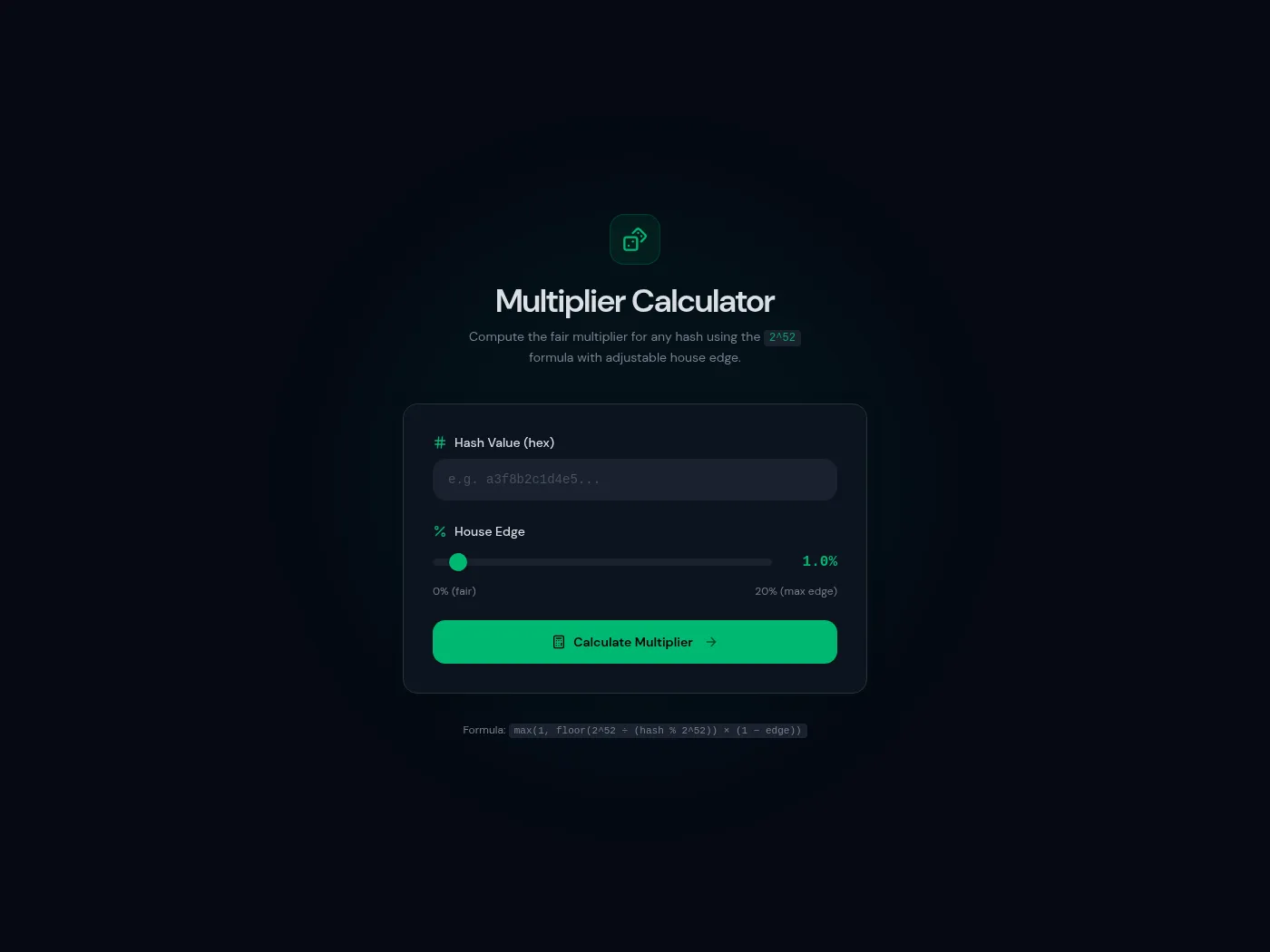 Multiplier Calculator App