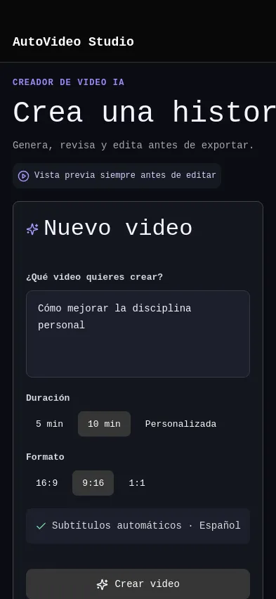 AutoVideo Studio