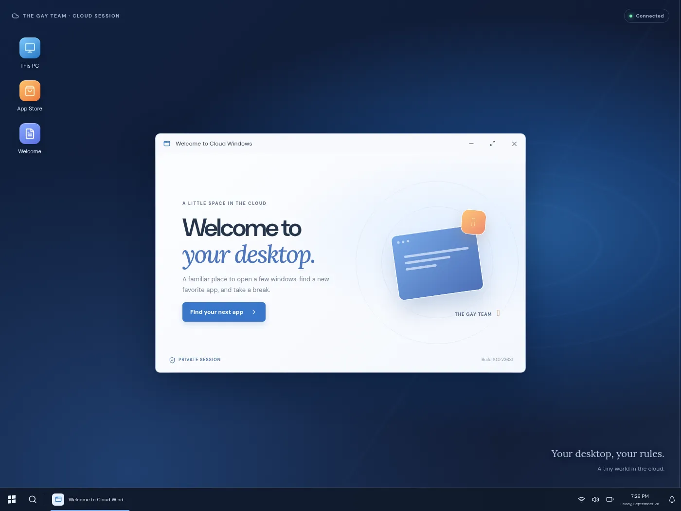 Cloud Windows Playground