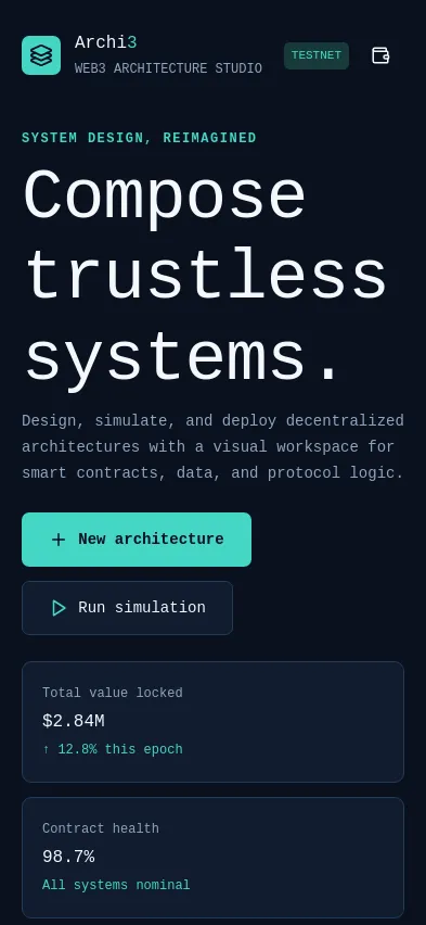 Web3 ArchiApp