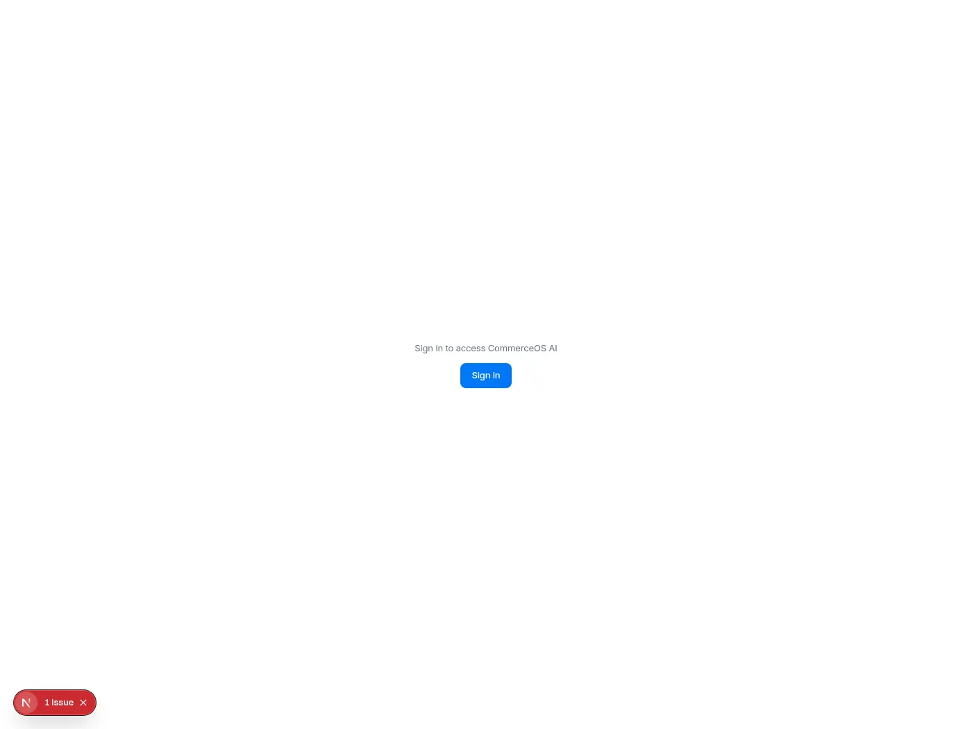 CommerceOS AI