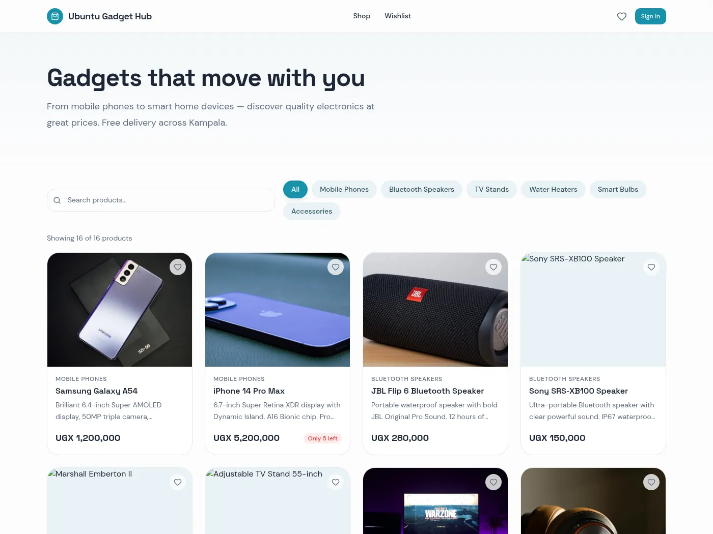 Ubuntu Gadget Hub
