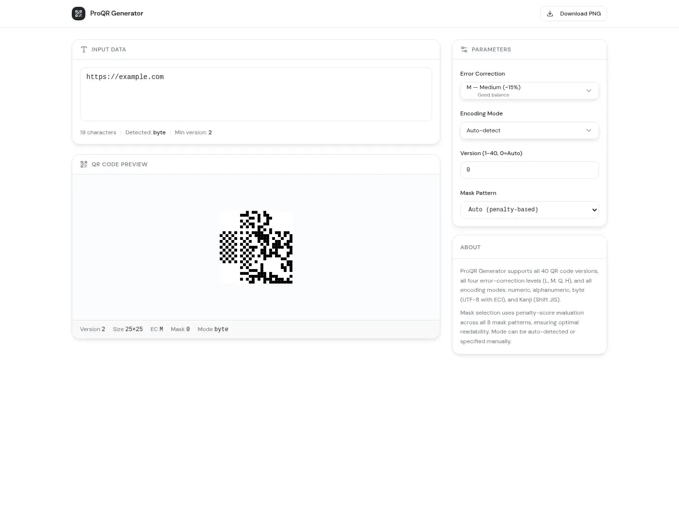 ProQR Generator