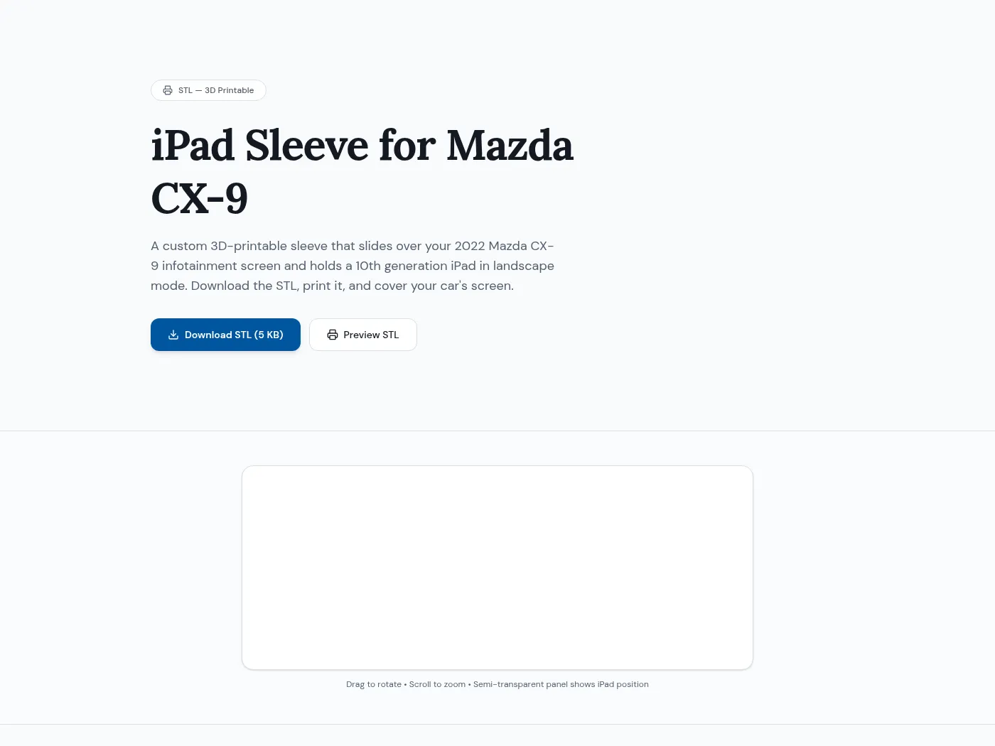 iPad Sleeve Designer