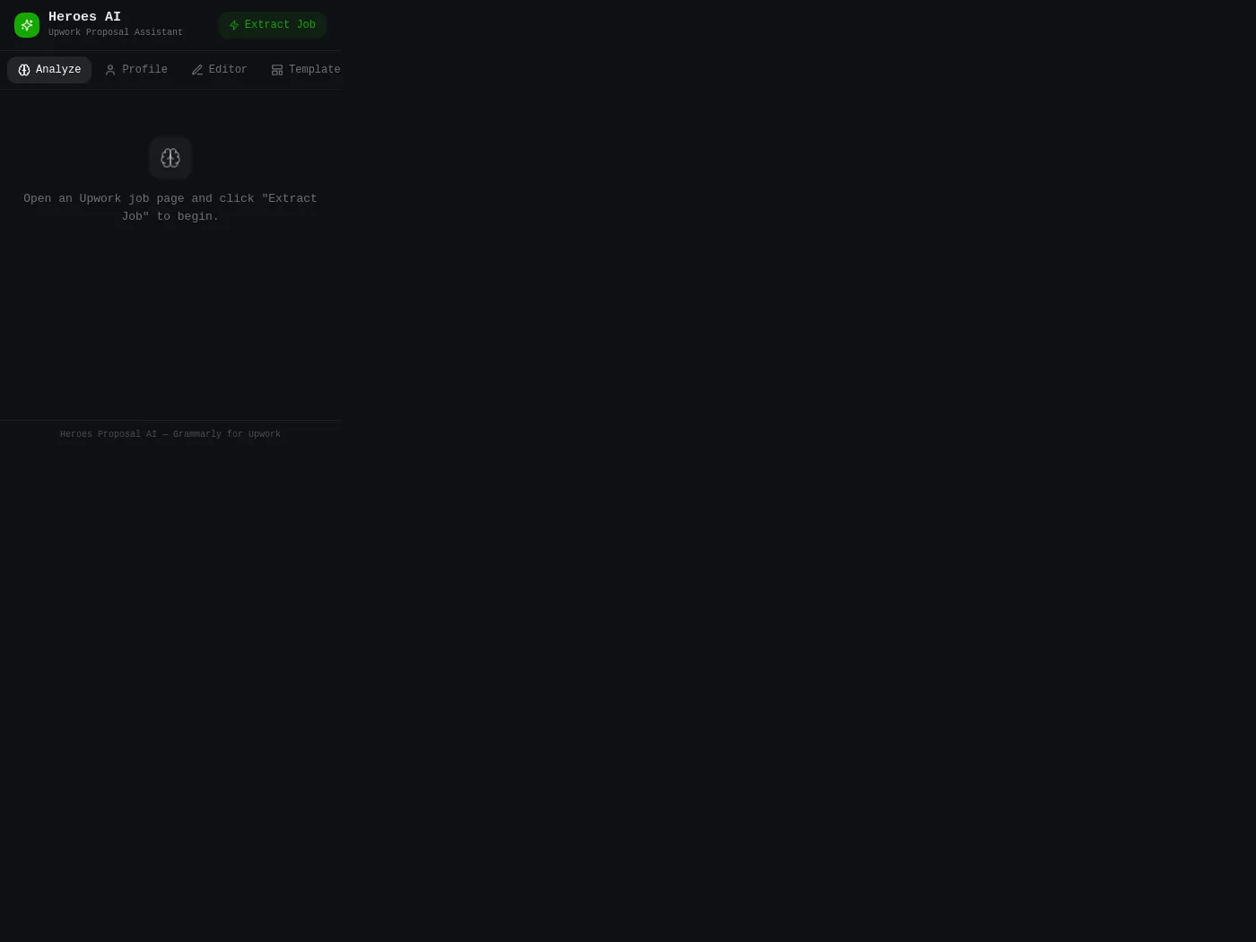 Heroes Proposal AI Extension