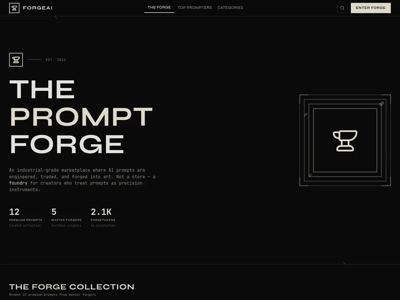 ForgeAI Marketplace