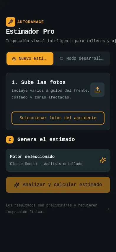 AutoDamage Estimator Pro