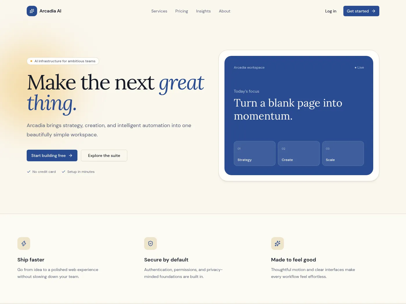 AI Modern Web Suite