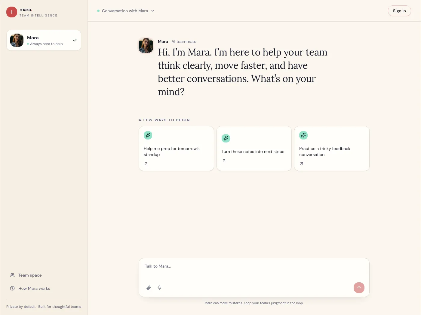 Lifelike AI Chatbot