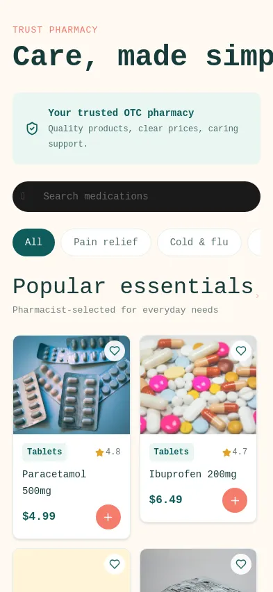 Trust Pharmacy Mobile