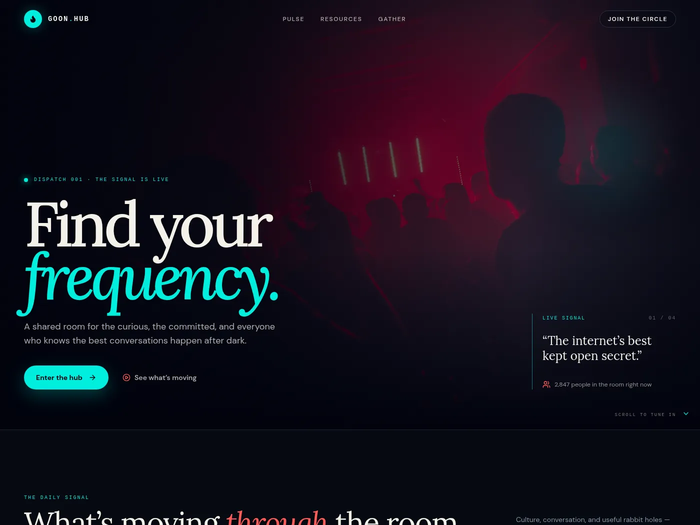 Goon Community Hub