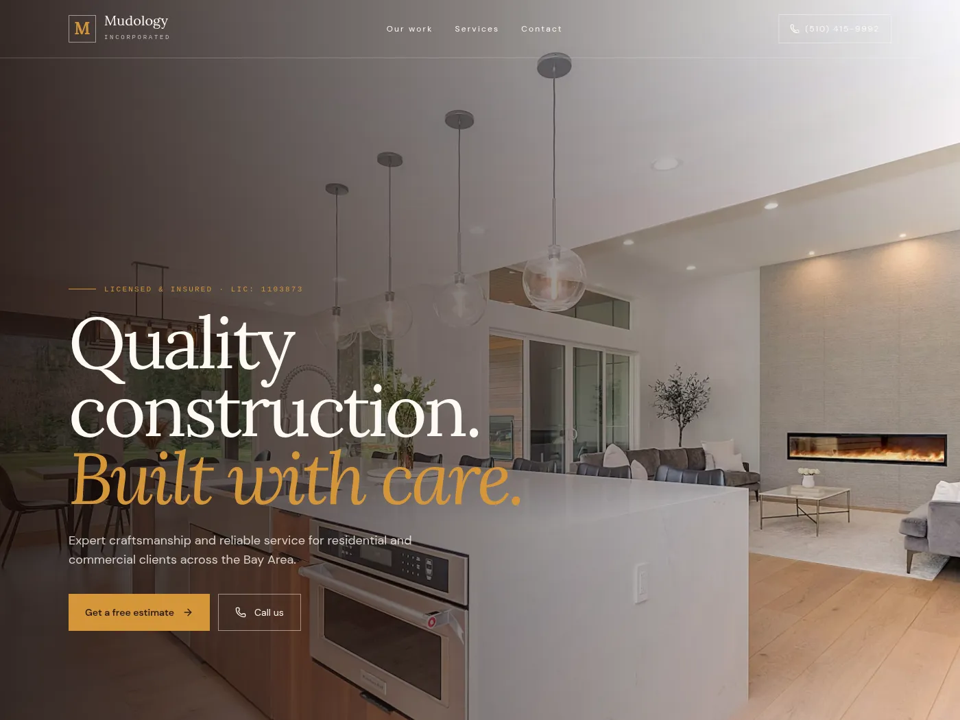 Mudology Contractor Website