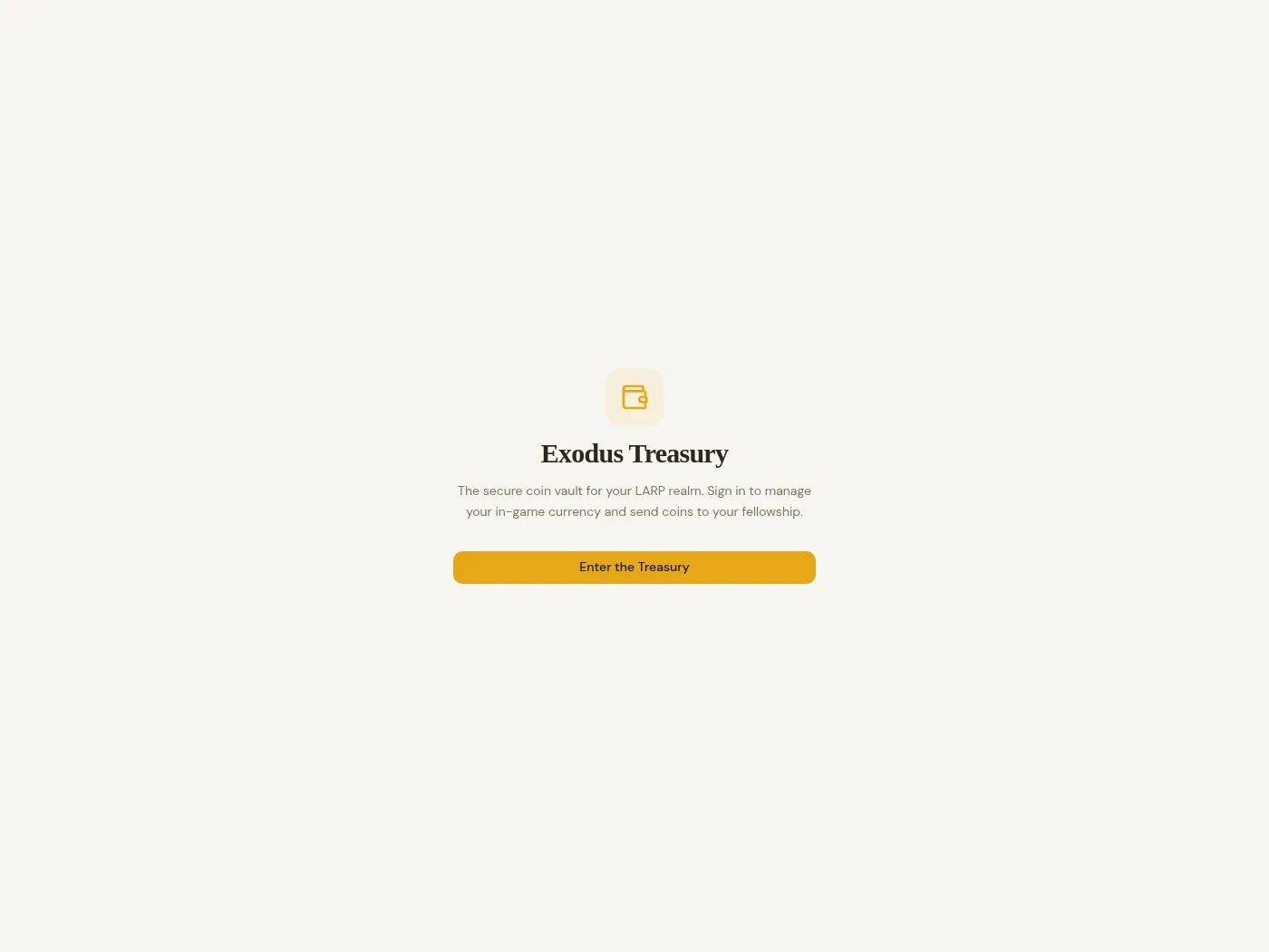 LARP Exodus Wallet