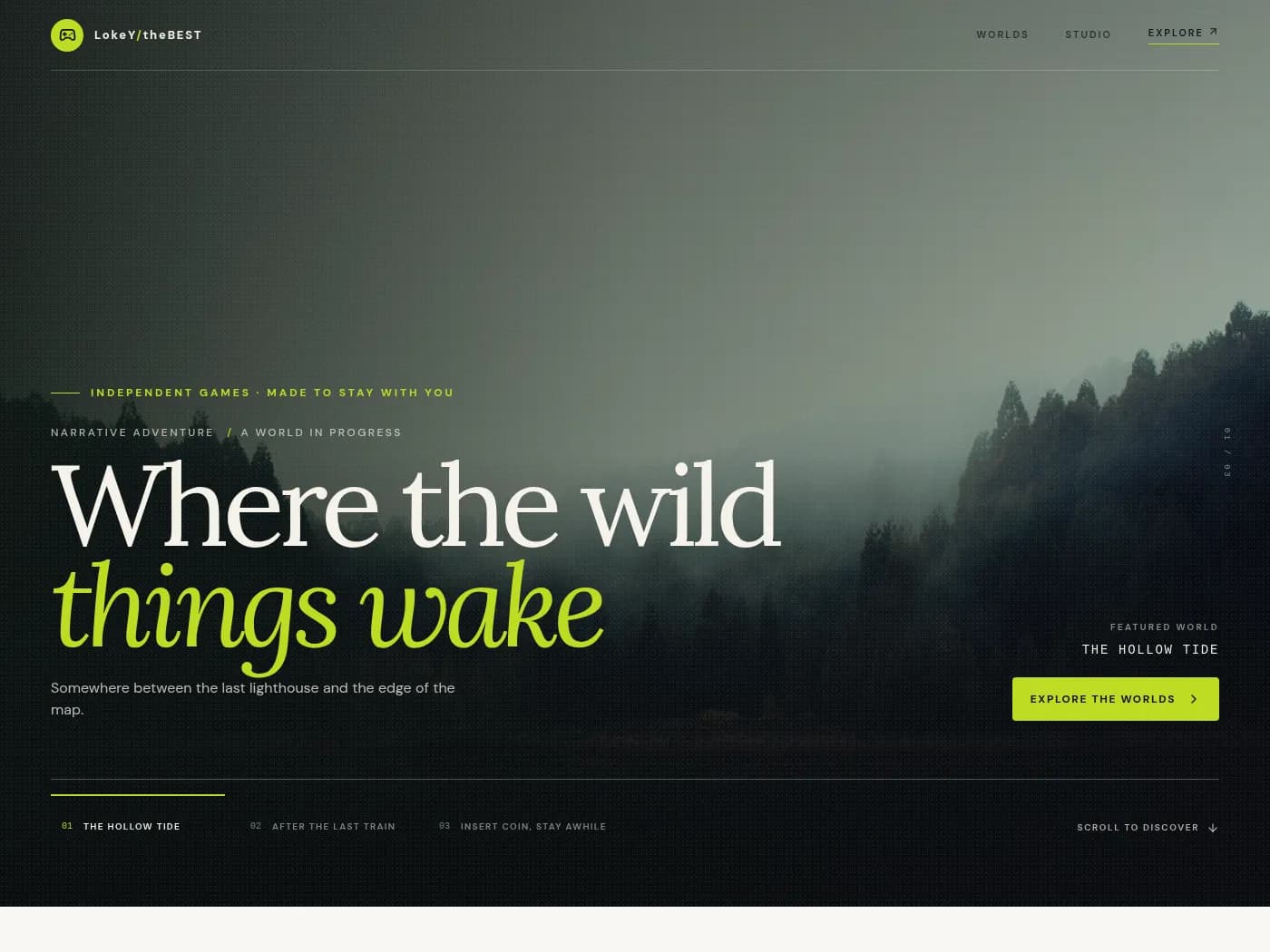 LokeY Showcase Site
