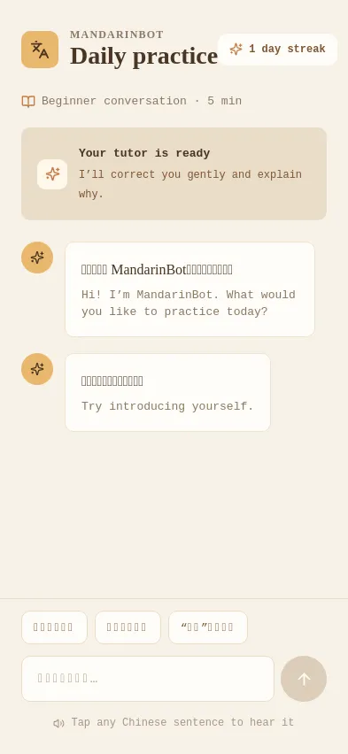 MandarinBot