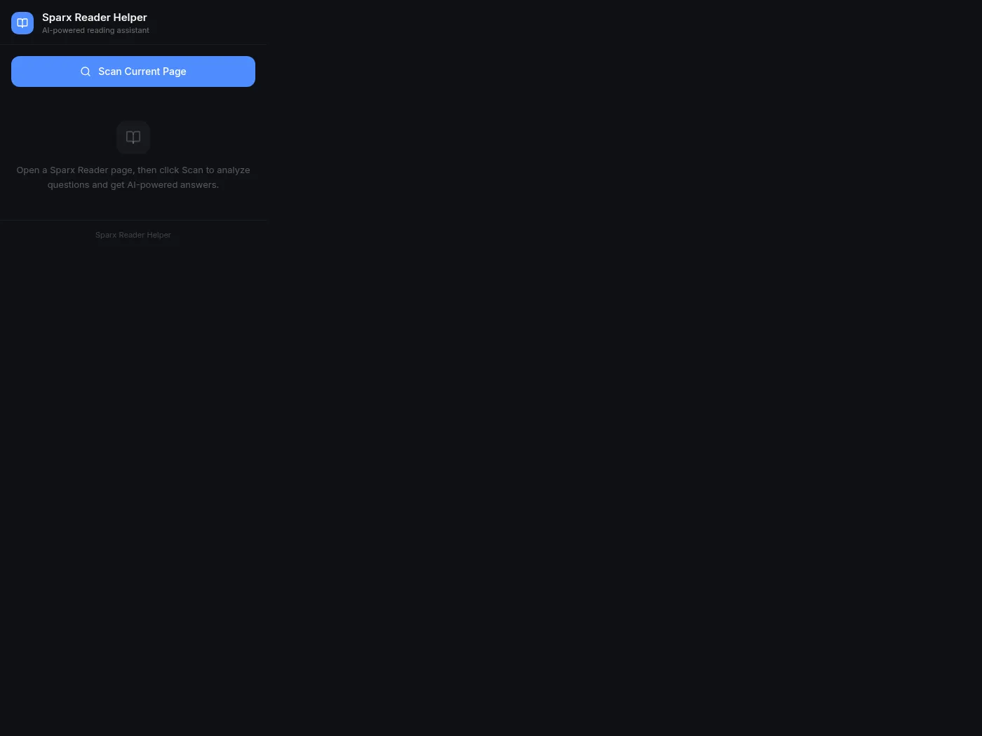 Sparx Reader Helper