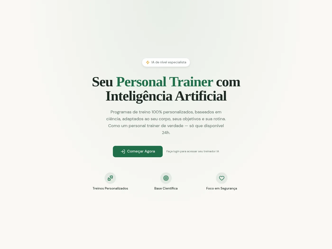 Personal Trainer Pro AI