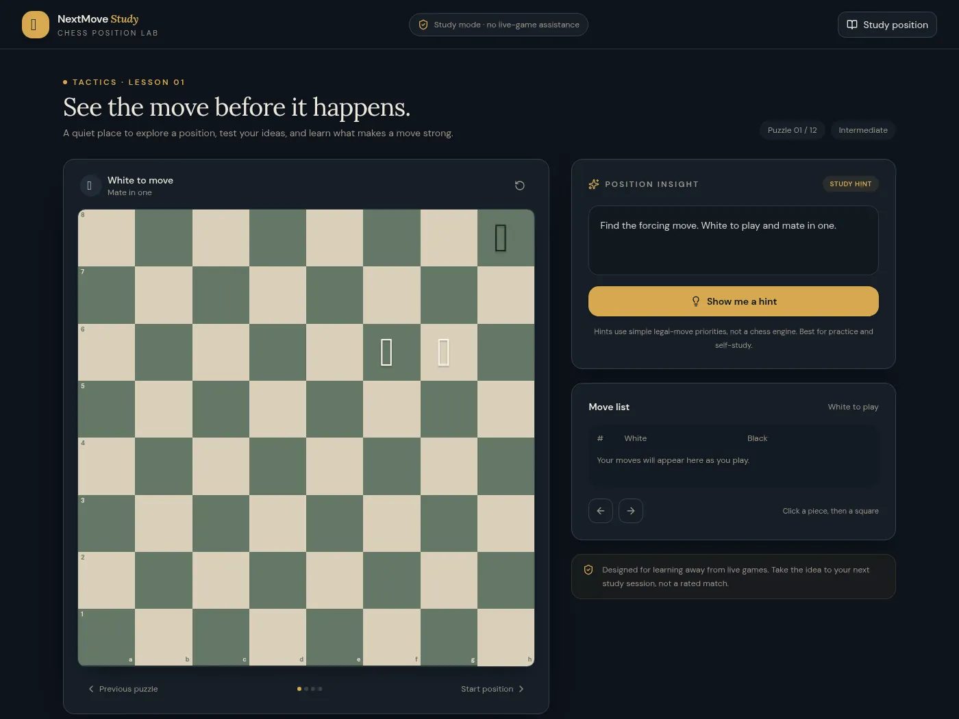Chess NextMove Overlay