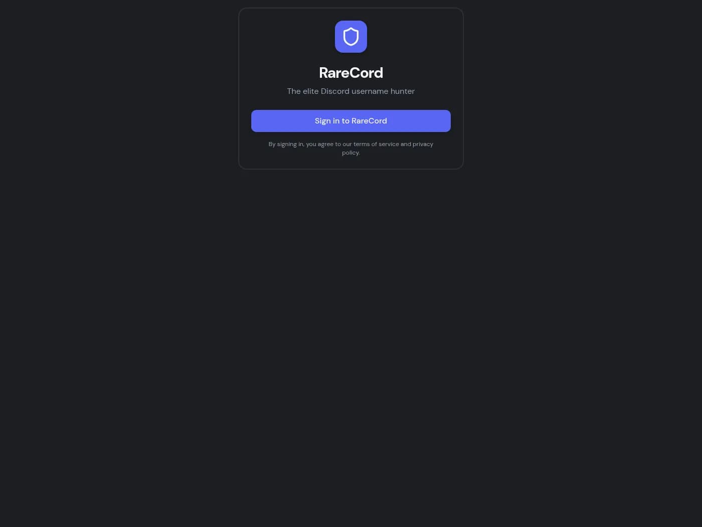 RareCord Finder