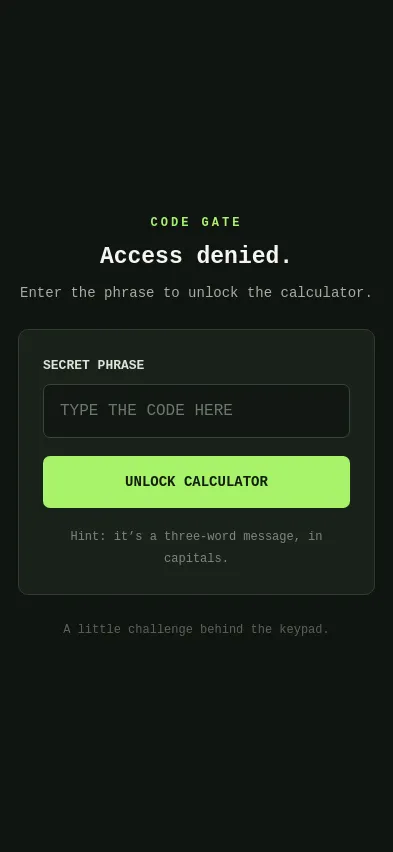 Code Gate TicTacToe