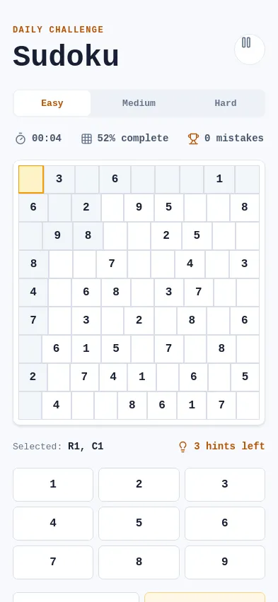 Sudoku Solver Mobile