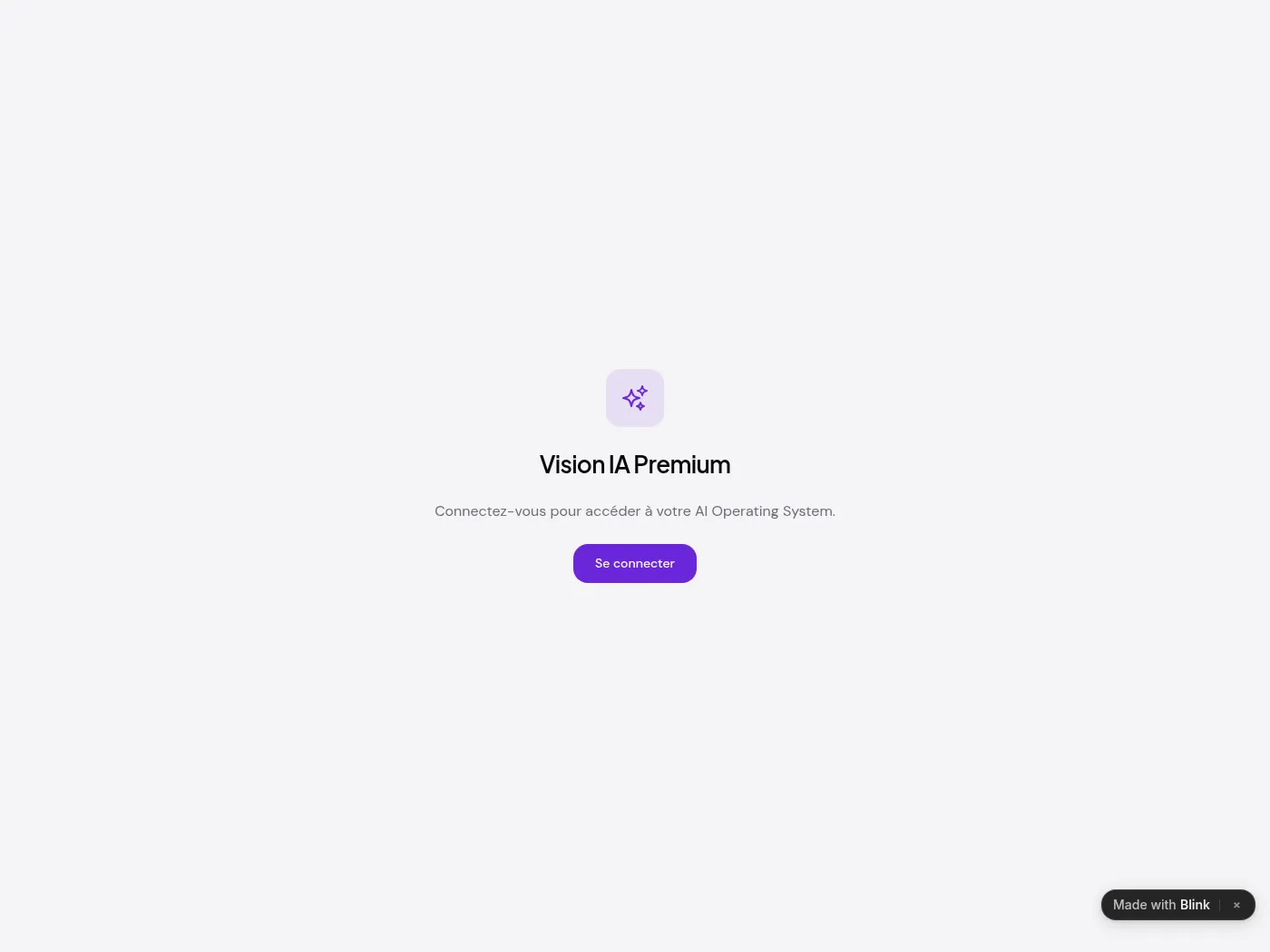 Vision IA Premium OS