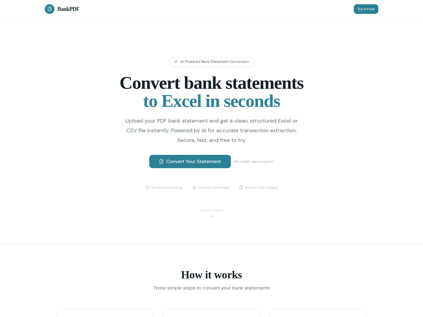 BankPDF Converter