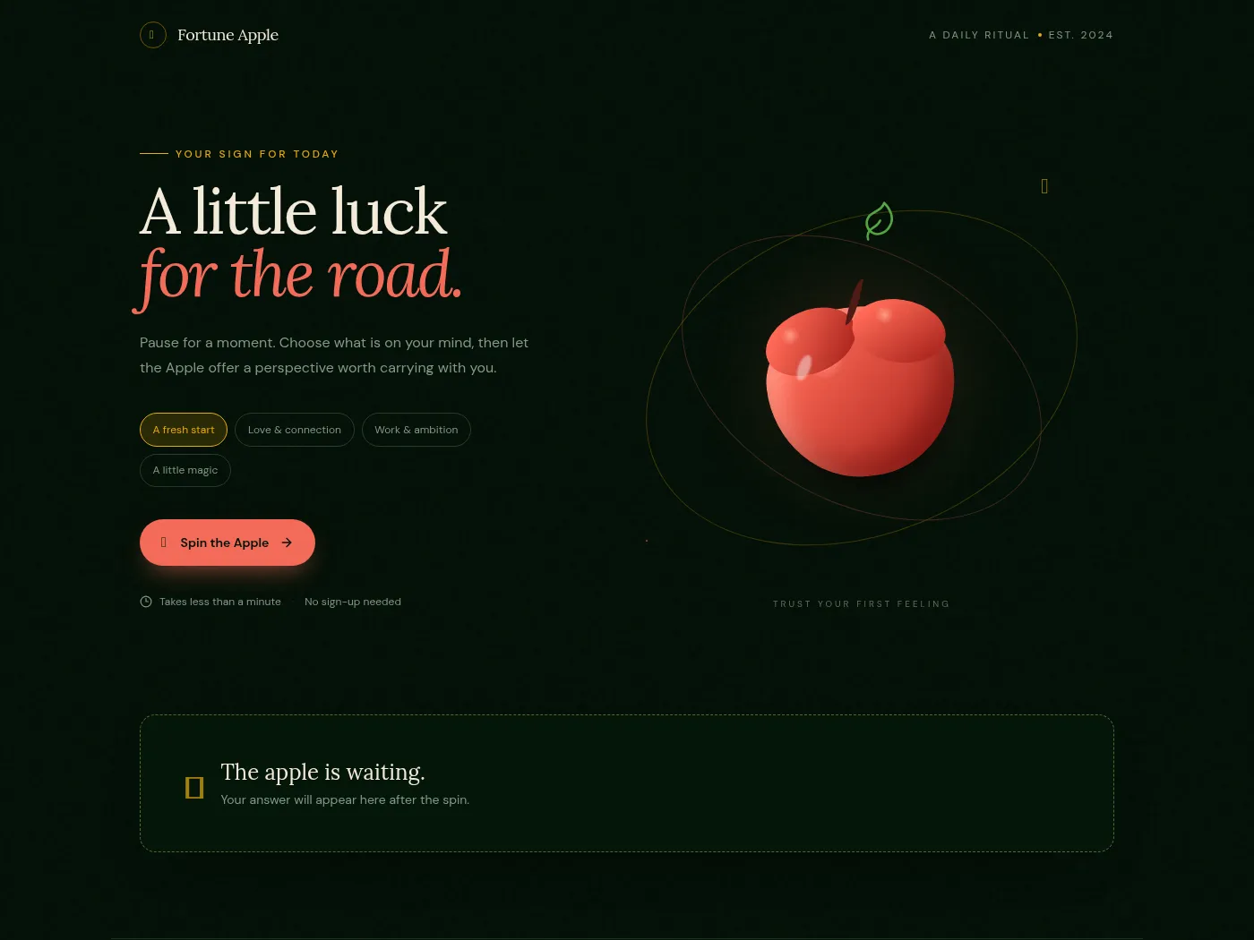 Fortune Apple Predictor